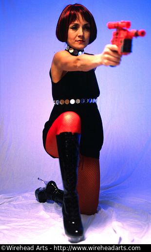 Science Fiction evil villainess.